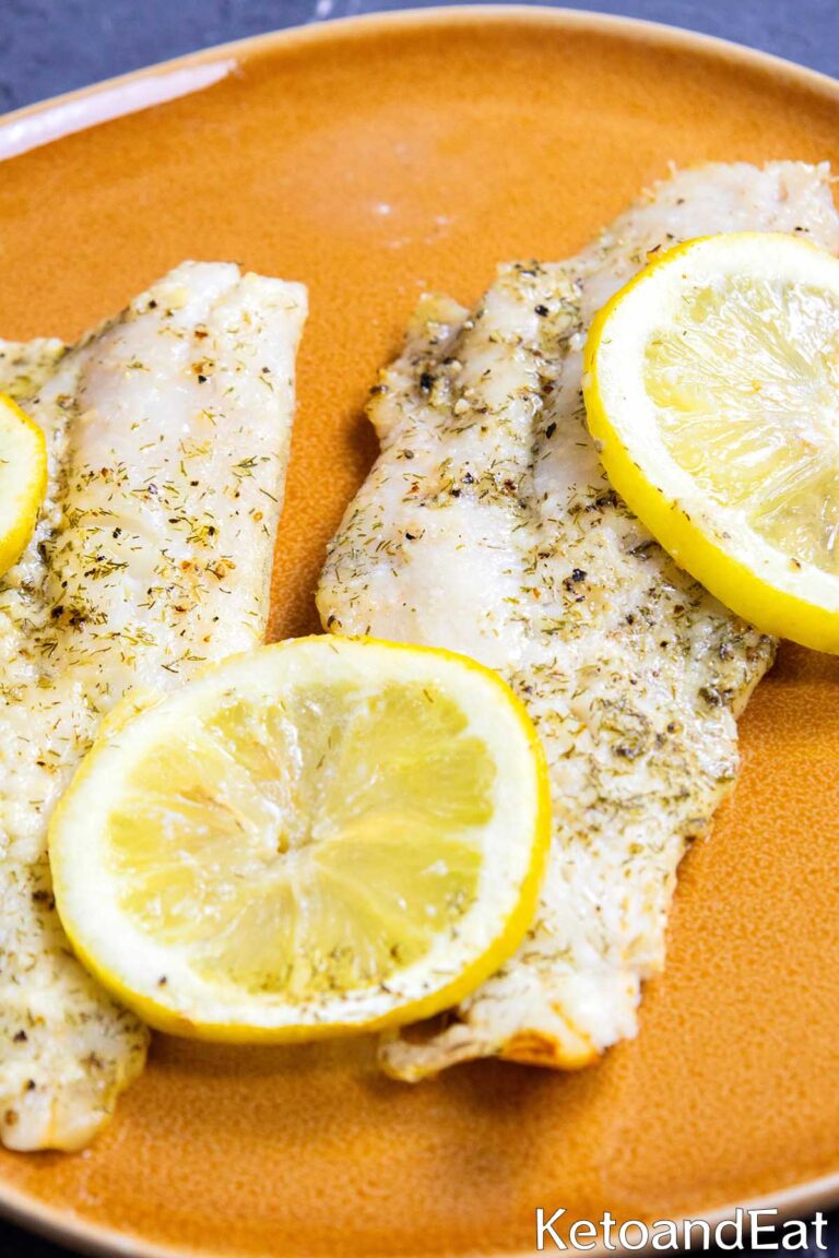 Carnivore Baked Lemon Butter Cod- Carnivore Diet Recipe