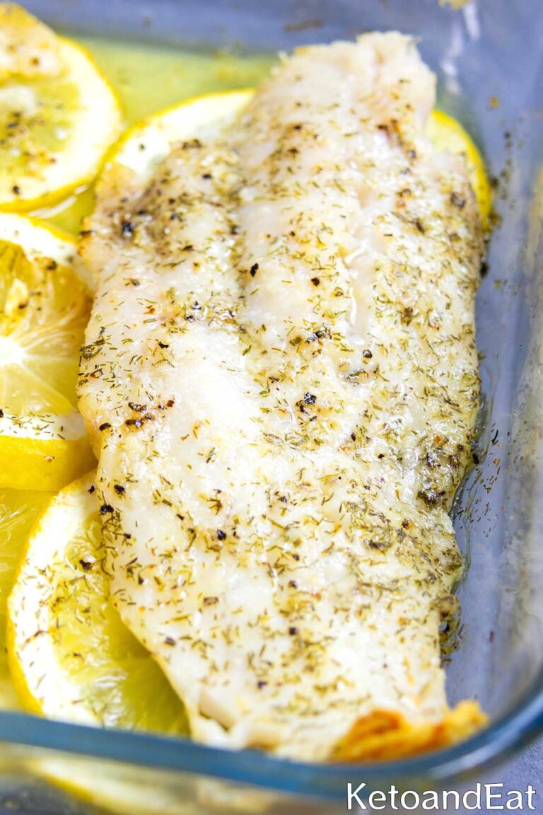 Carnivore Baked Lemon Butter Cod- Carnivore Diet Recipe