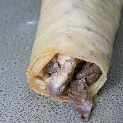 Carnivore Steak Cheese Wrap- Carnivore Recipe