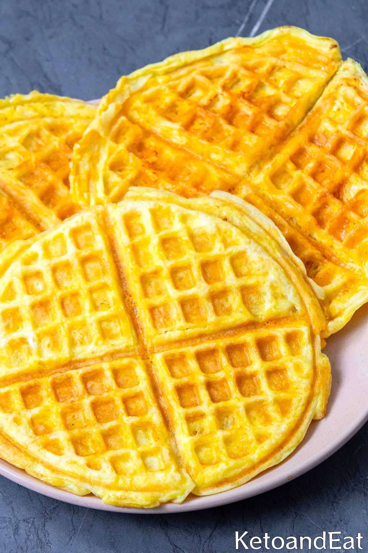 Carnivore Waffles: Zero Carb (Only 2 Ingredients) | KetoAndEat