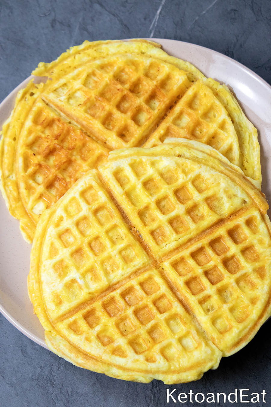 Carnivore Waffles: Zero Carb (Only 2 Ingredients) | KetoAndEat