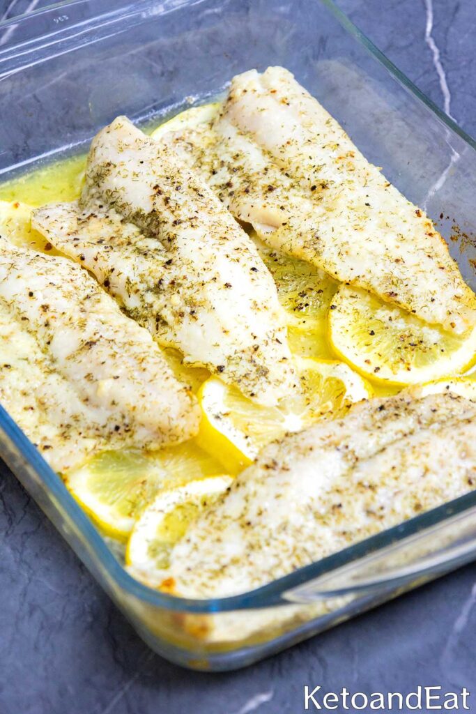 Carnivore Baked Lemon Butter Cod- Carnivore Diet Recipe