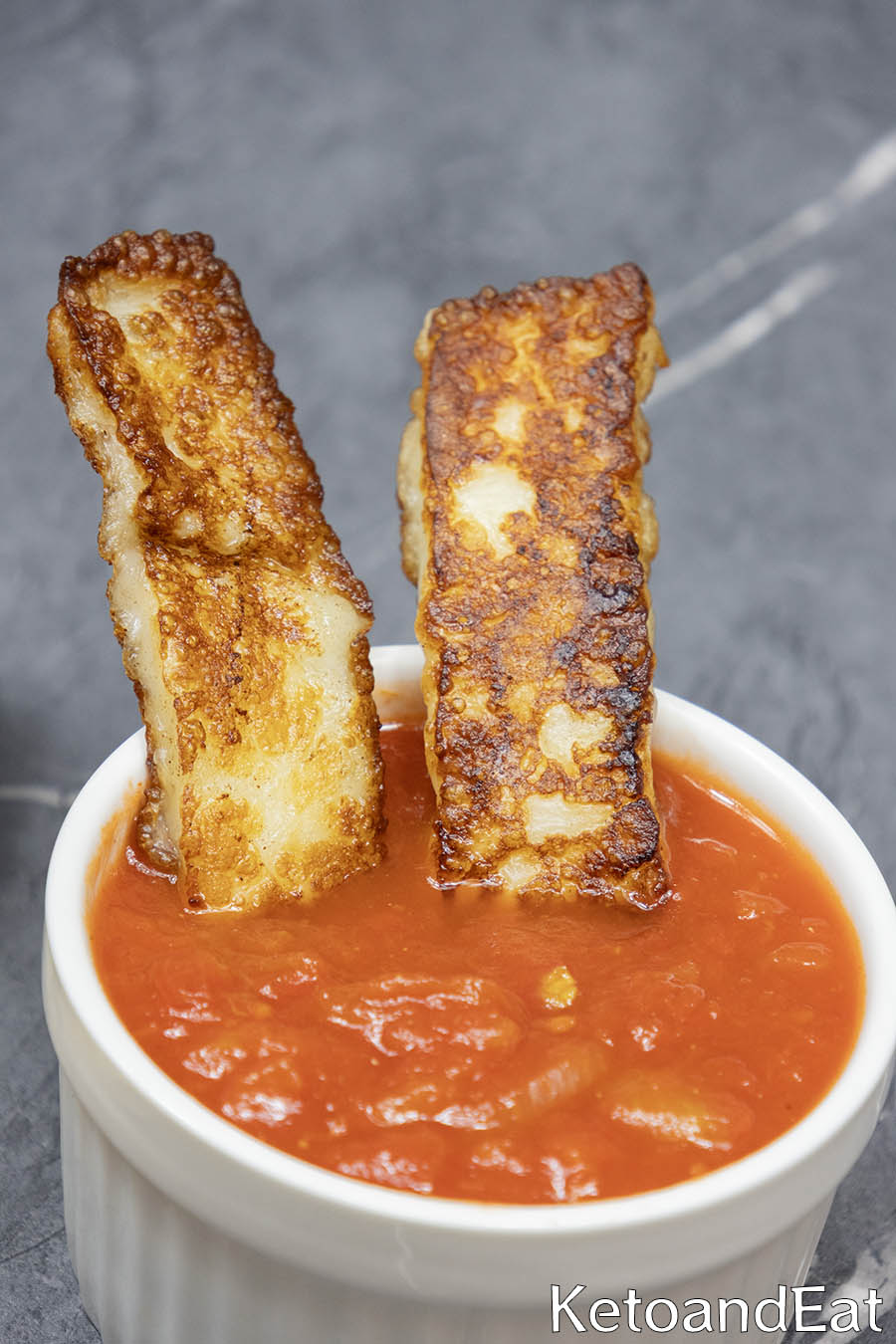 Keto Halloumi Fries (Low Carb Recipe)