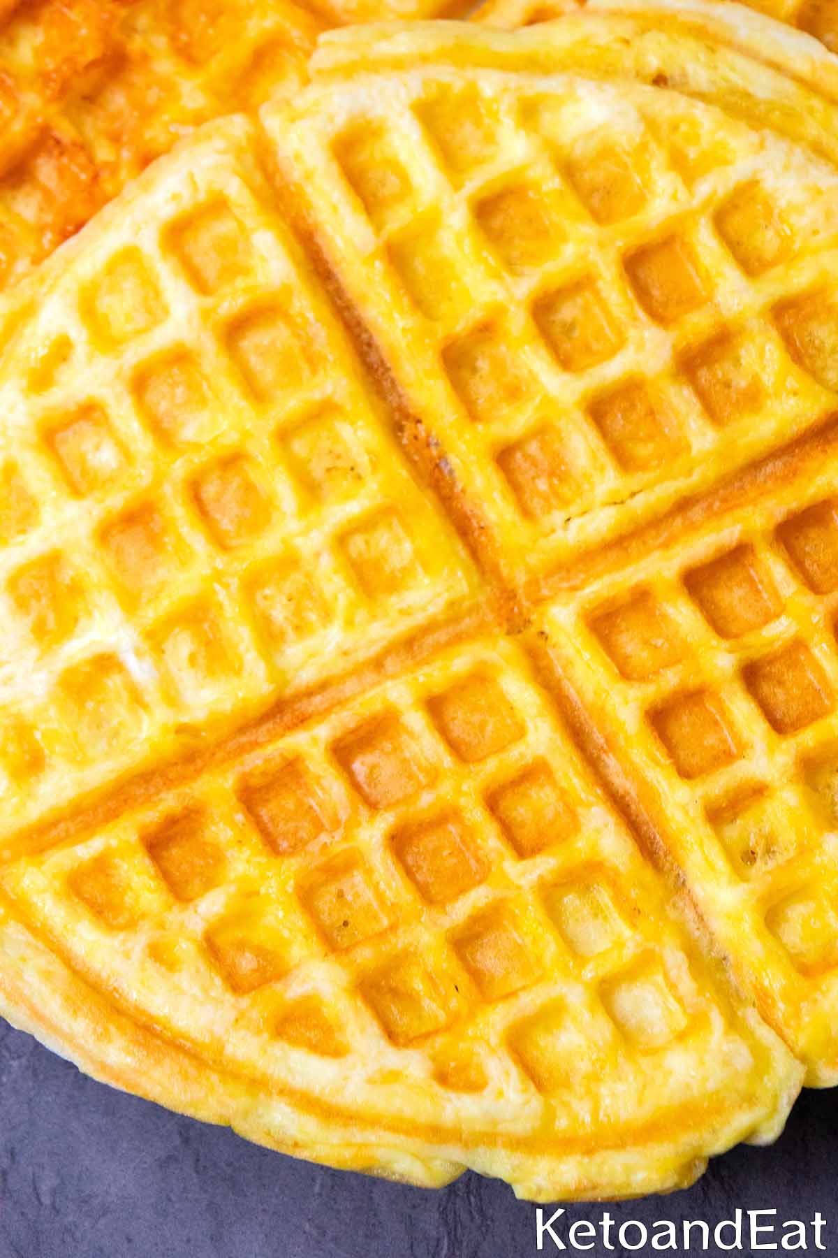 Carnivore Waffles: Zero Carb (Only 2 Ingredients) | KetoAndEat