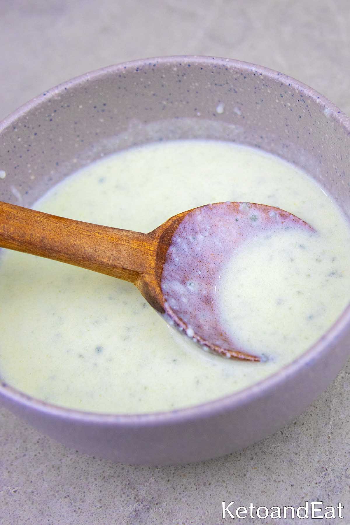 Easy Keto Blue Cheese Sauce - Ready in 5 Minutes