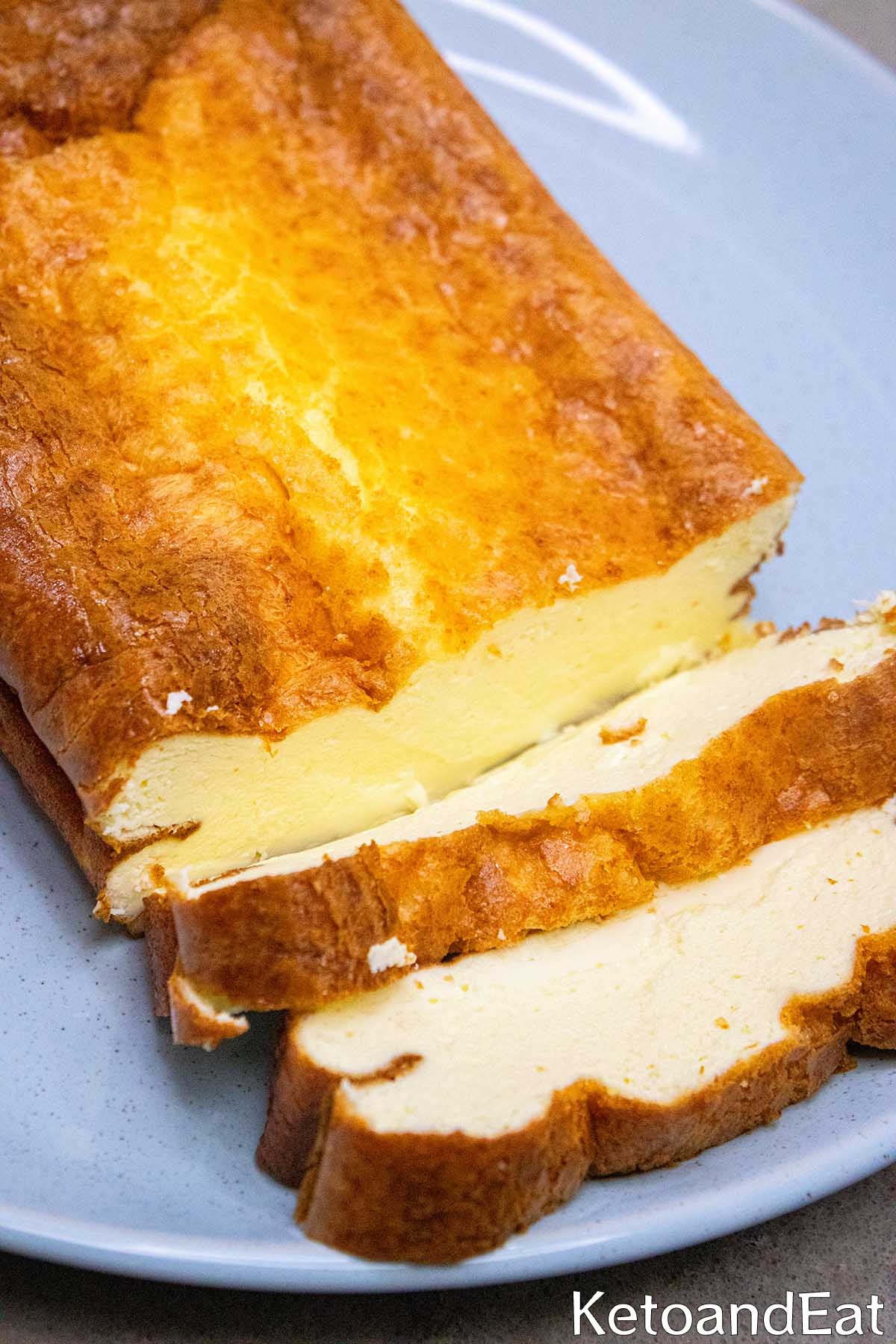 Keto Cream Cheese Bread - Just 4 Ingredients