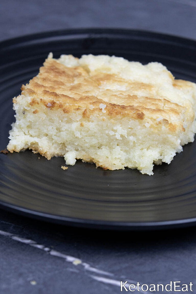 Keto Butter Cake - Sugar Free & Low Carb Cake
