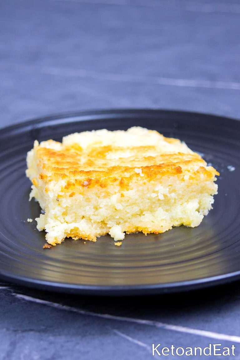 Keto Butter Cake - Sugar Free & Low Carb Cake