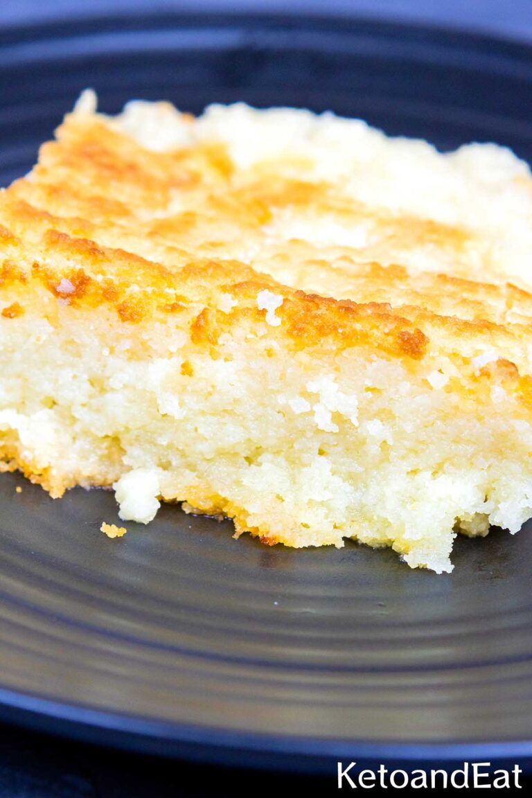 Keto Butter Cake - Sugar Free & Low Carb Cake