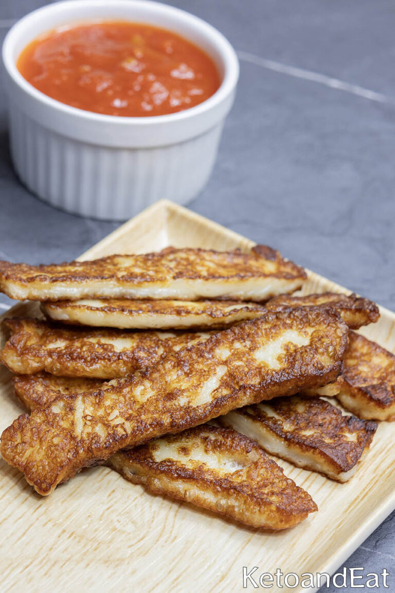 Keto Halloumi Fries (Low Carb Recipe)