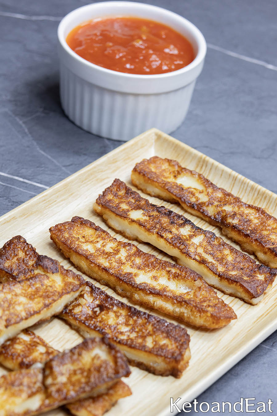 Keto Halloumi Fries (Low Carb Recipe)