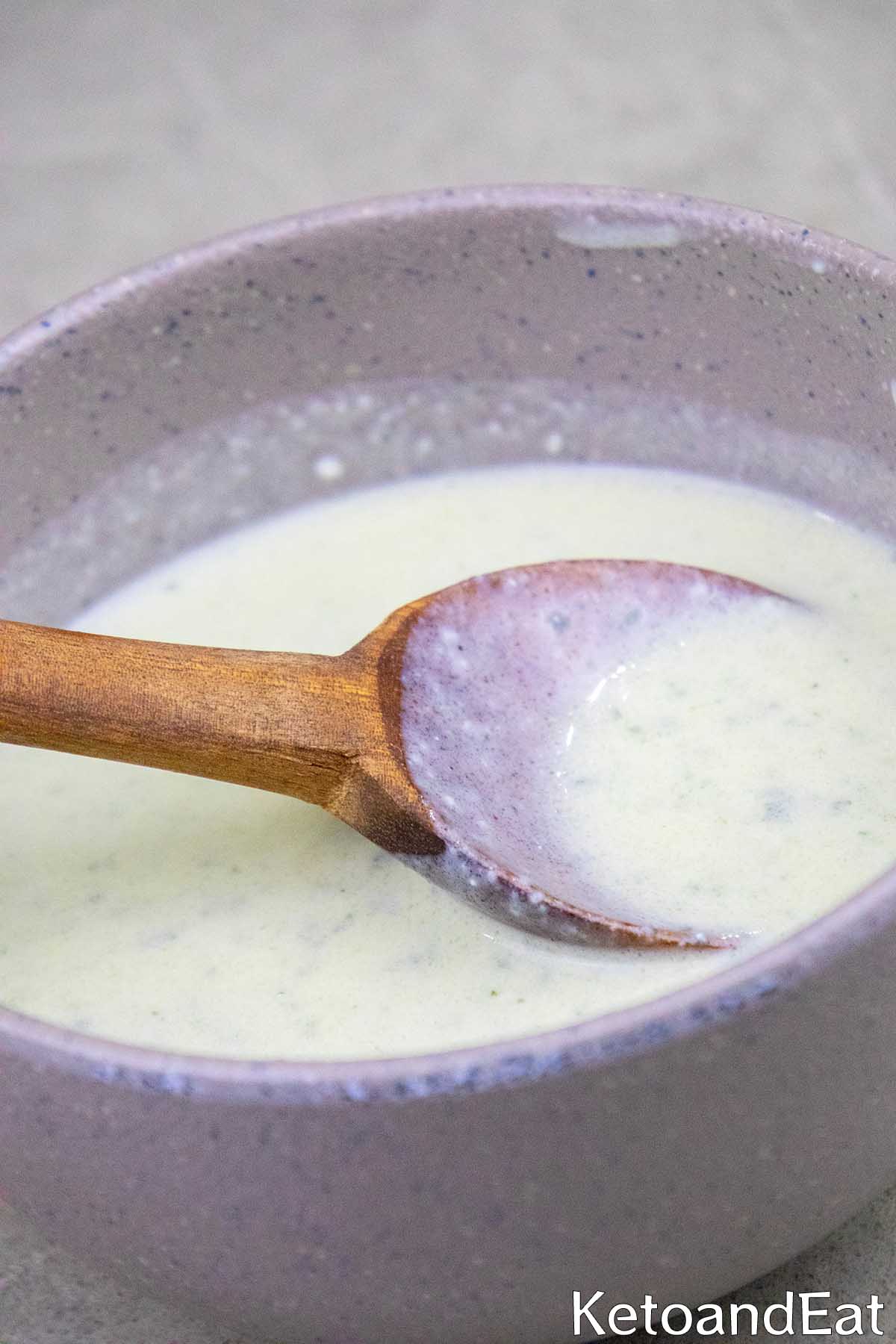 Carnivore Blue Cheese Sauce- Perfect for Carnivore Diet