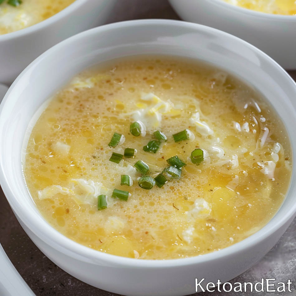 Carnivore Egg Drop Soup- The BEST Version (ZERO Carbs)