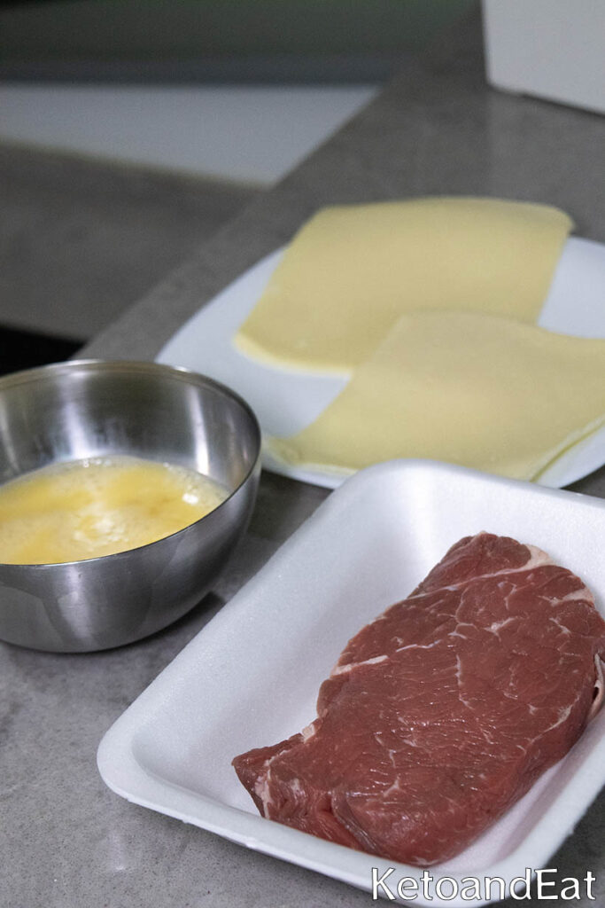 Carnivore Steak Cheese Wrap- Carnivore Recipe